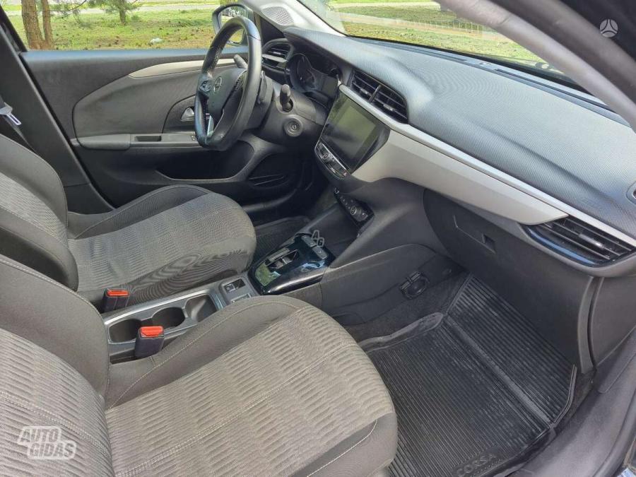 Black Opel Corsa 2022 in Vilnius, with an engine capacity of 1.20 L and mileage of 53 thousand km for 9999 €, photo 22 on AUTOMOTO.COM.LV
