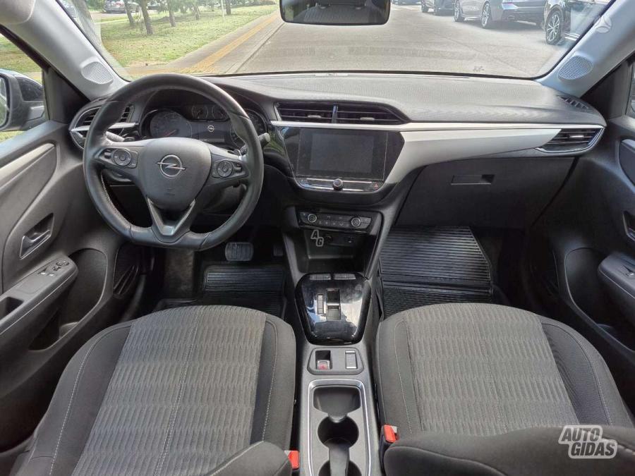 Black Opel Corsa 2022 in Vilnius, with an engine capacity of 1.20 L and mileage of 53 thousand km for 9999 €, photo 25 on AUTOMOTO.COM.LV