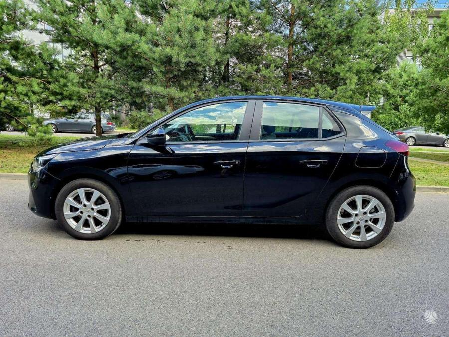Black Opel Corsa 2022 in Vilnius, with an engine capacity of 1.20 L and mileage of 53 thousand km for 9999 €, photo 20 on AUTOMOTO.COM.LV