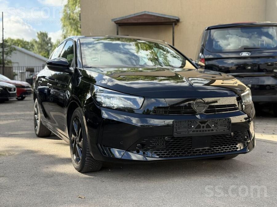Melns Opel Corsa 2025 Rīga, ar dzinēja tilpumu 1.20 L un nobraukumu 0 tūkst. km par 15900 €, foto 1 vietnē AUTOMOTO.COM.LV