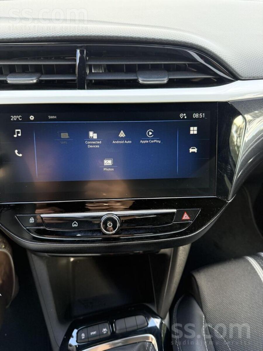 Melns Opel Corsa 2025 Rīga, ar dzinēja tilpumu 1.20 L un nobraukumu 0 tūkst. km par 15900 €, foto 17 vietnē AUTOMOTO.COM.LV