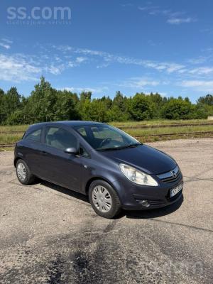 Blue Opel Corsa 2006 in Riga, with an engine capacity of 1.30 L and mileage of 385 thousand km for 1800 €, photo  on AUTOMOTO.COM.LV