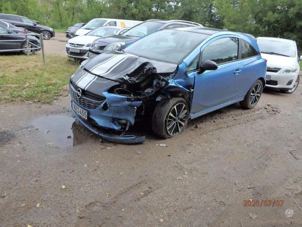 Zils Opel Corsa 2017 Viļņa, ar dzinēja tilpumu 1.36 L un nobraukumu 82 tūkst. km par 2300 €, foto 3 vietnē AUTOMOTO.COM.LV
