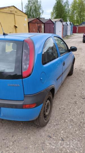 Zils Opel Corsa 2001 Rīga, ar dzinēja tilpumu 0.90 L un nobraukumu 87 tūkst. km par 700 €, foto 7 vietnē AUTOMOTO.COM.LV