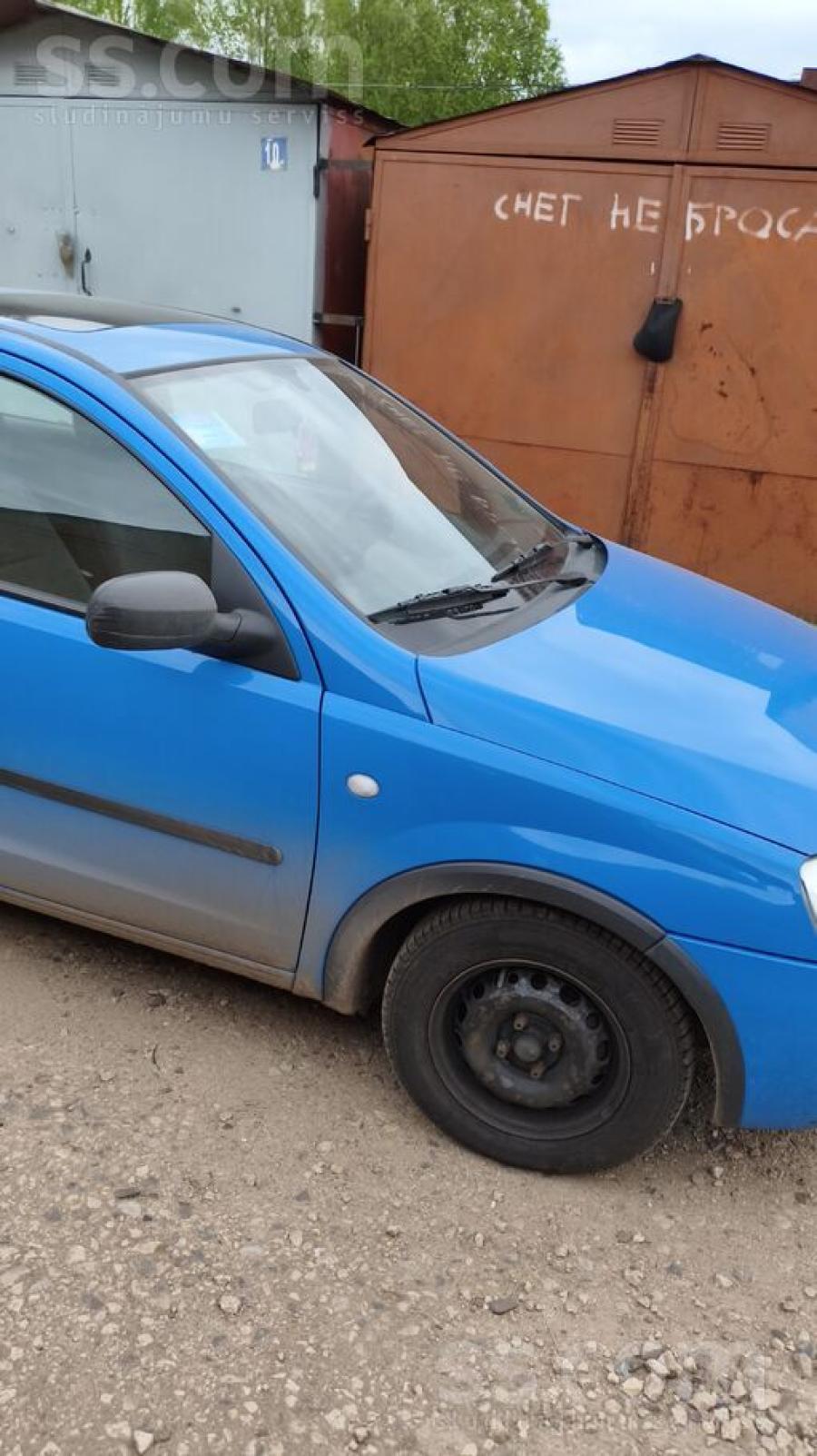 Zils Opel Corsa 2001 Rīga, ar dzinēja tilpumu 0.90 L un nobraukumu 87 tūkst. km par 700 €, foto 10 vietnē AUTOMOTO.COM.LV