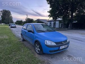 Синий Опель Корса 2002 в Рига, объемом двигателя 1.70 л и пробегом 350 тыс. км за 400 €, фото 3 на AUTOMOTO.COM.LV