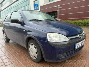 Blue Opel Corsa 2003 in Riga, with an engine capacity of 1.20 L and mileage of 0 thousand km for 1200 €, photo  on AUTOMOTO.COM.LV