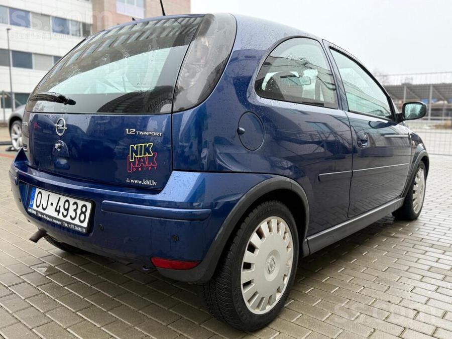 Zils Opel Corsa 2005 Rīga, ar dzinēja tilpumu 1.20 L un nobraukumu 0 tūkst. km par 1700 €, foto 8 vietnē AUTOMOTO.COM.LV