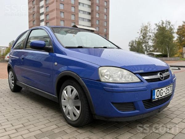 Zils Opel Corsa 2005 Rīga, ar dzinēja tilpumu 1.00 L un nobraukumu 0 tūkst. km par 1300 €, foto 1 vietnē AUTOMOTO.COM.LV
