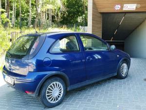 Blue Opel Corsa 2005 in Vilnius, with an engine capacity of 1.00 L and mileage of 190 thousand km for 650 €, photo 5 on AUTOMOTO.COM.LV