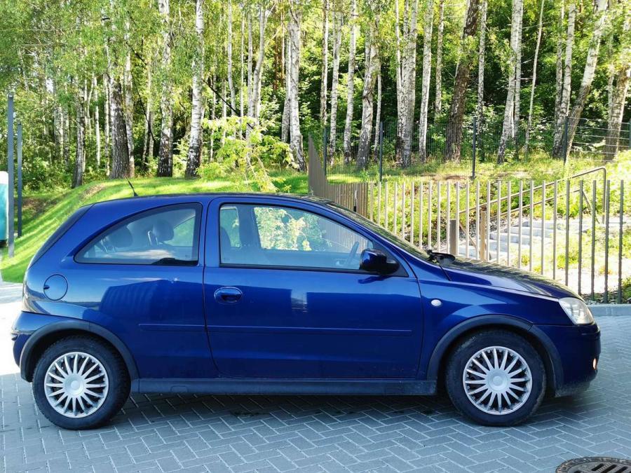 Blue Opel Corsa 2005 in Vilnius, with an engine capacity of 1.00 L and mileage of 190 thousand km for 650 €, photo 16 on AUTOMOTO.COM.LV