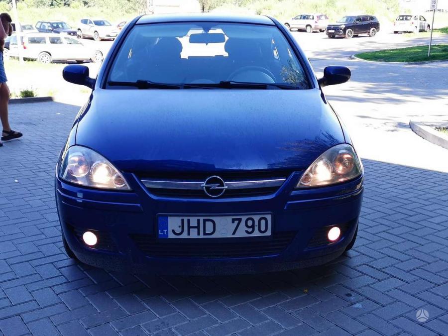 Blue Opel Corsa 2005 in Vilnius, with an engine capacity of 1.00 L and mileage of 190 thousand km for 650 €, photo 17 on AUTOMOTO.COM.LV