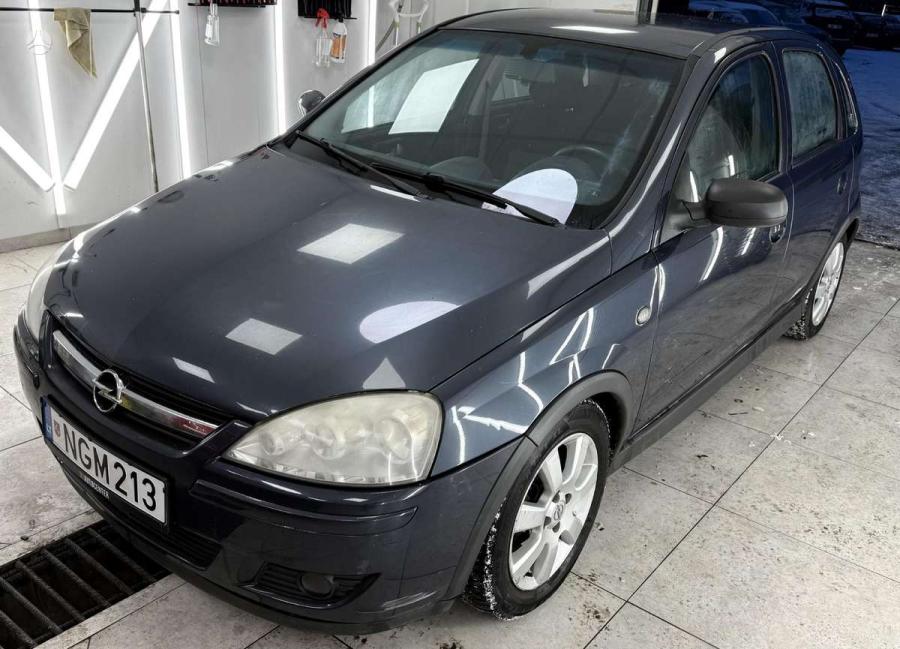 Zils Opel Corsa 2006 Viļņa, ar dzinēja tilpumu 1.23 L un nobraukumu 200 tūkst. km par 999 €, foto 1 vietnē AUTOMOTO.COM.LV