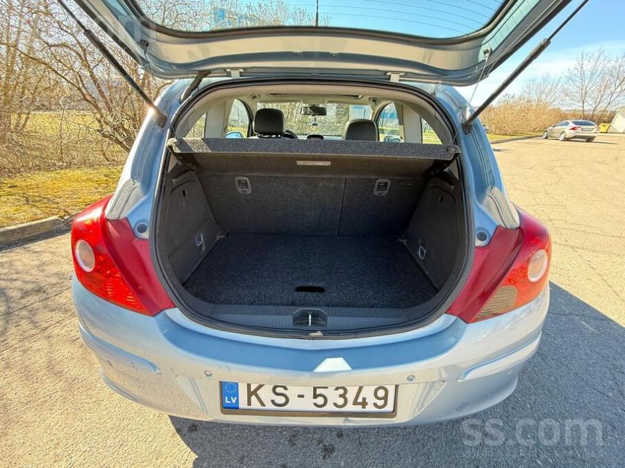 Zils Opel Corsa 2007 Rīga, ar dzinēja tilpumu 1.30 L un nobraukumu 0 tūkst. km par 900 €, foto 15 vietnē AUTOMOTO.COM.LV