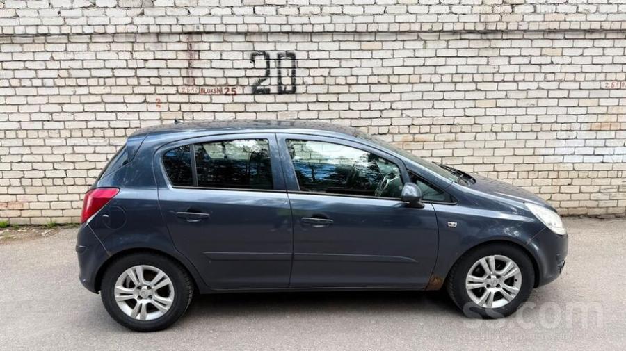 Zils Opel Corsa 2007 Rīga, ar dzinēja tilpumu 1.20 L un nobraukumu 332 tūkst. km par 1200 €, foto 11 vietnē AUTOMOTO.COM.LV