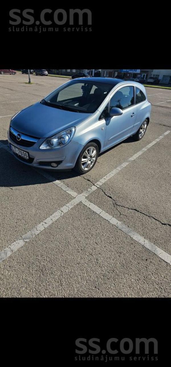 Zils Opel Corsa 2007 Ogre, ar dzinēja tilpumu 1.70 L un nobraukumu 263 tūkst. km par 2350 €, foto 1 vietnē AUTOMOTO.COM.LV
