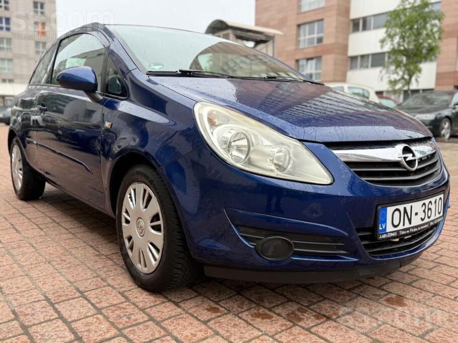 Zils Opel Corsa 2008 Rīga, ar dzinēja tilpumu 1.00 L un nobraukumu 0 tūkst. km par 2300 €, foto 1 vietnē AUTOMOTO.COM.LV