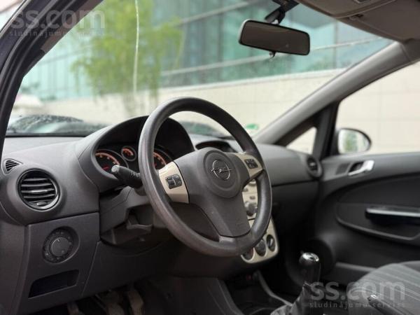 Blue Opel Corsa 2008 in Riga, with an engine capacity of 1.00 L and mileage of 0 thousand km for 2300 €, photo 4 on AUTOMOTO.COM.LV