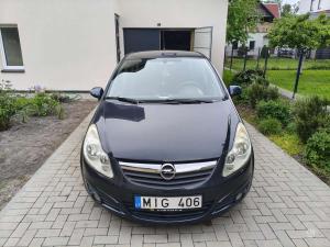 Zils Opel Corsa 2008 Kauņa, ar dzinēja tilpumu 1.23 L un nobraukumu 243 tūkst. km par 900 €, foto  vietnē AUTOMOTO.COM.LV