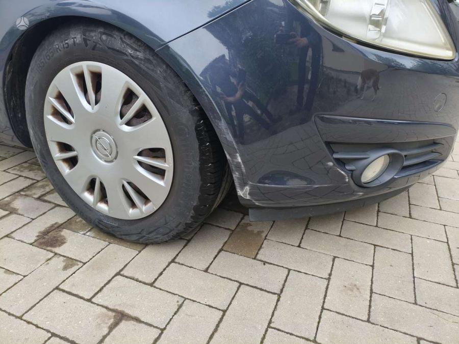 Zils Opel Corsa 2008 Kauņa, ar dzinēja tilpumu 1.23 L un nobraukumu 243 tūkst. km par 900 €, foto 5 vietnē AUTOMOTO.COM.LV