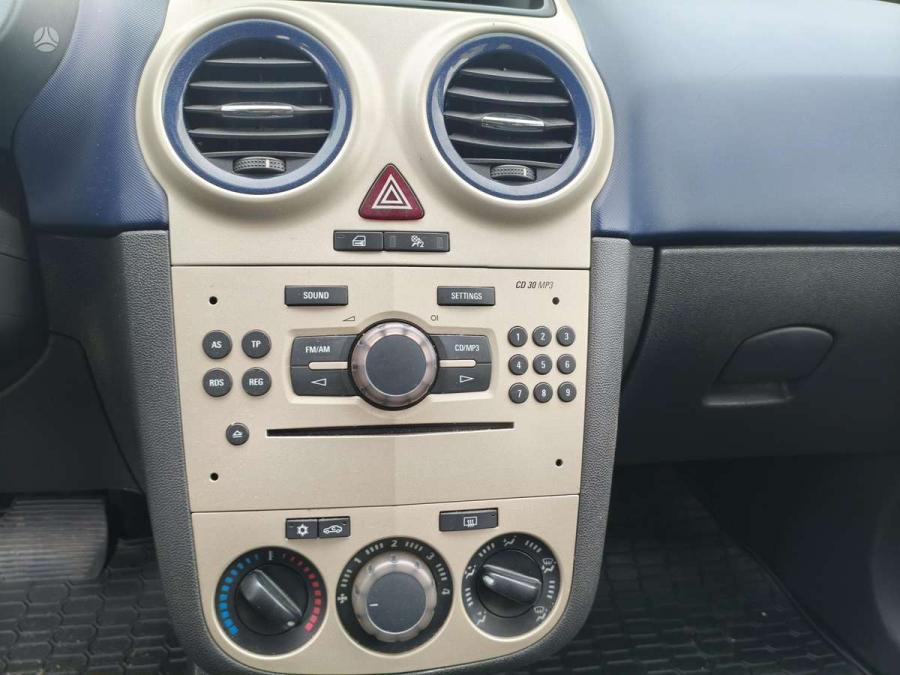 Zils Opel Corsa 2008 Kauņa, ar dzinēja tilpumu 1.23 L un nobraukumu 243 tūkst. km par 900 €, foto 22 vietnē AUTOMOTO.COM.LV