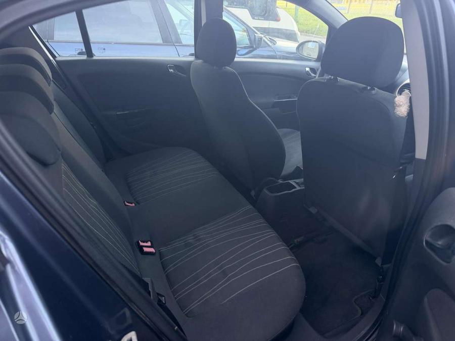 Blue Opel Corsa 2008 in Klaipeda, with an engine capacity of 1.25 L and mileage of 248 thousand km for 900 €, photo 5 on AUTOMOTO.COM.LV