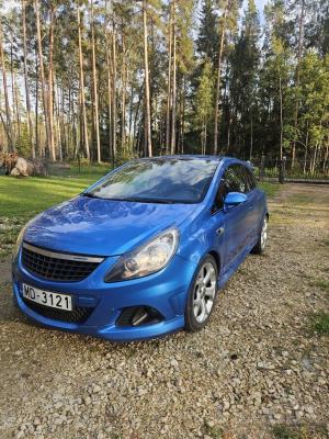 Blue Opel Corsa 2008 in Riga, with an engine capacity of 1.60 L and mileage of 206 thousand km for 2970 €, photo  on AUTOMOTO.COM.LV