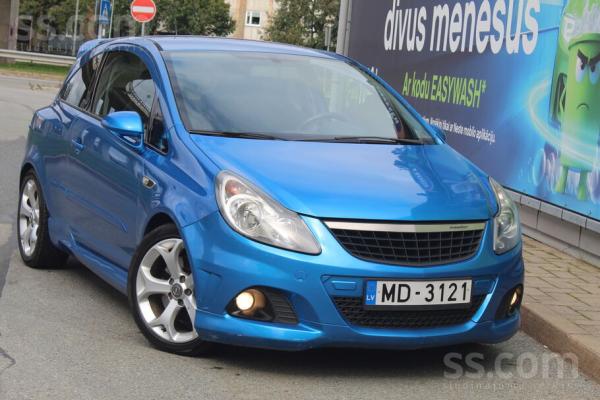 Opel Corsa 2008 in Riga on AUTOMOTO.COM.LV Blue Opel Corsa 2008 in Riga, with an engine capacity of 1.60 L and mileage of 205 thousand km for 1999 €, photo 1 on AUTOMOTO.COM.LV