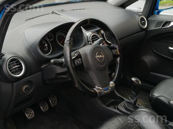 Opel Corsa 2008 in Riga on AUTOMOTO.COM.LV Blue Opel Corsa 2008 in Riga, with an engine capacity of 1.60 L and mileage of 205 thousand km for 1999 €, photo 9 on AUTOMOTO.COM.LV