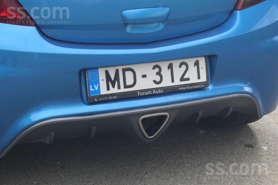 Blue Opel Corsa 2008 in Riga, with an engine capacity of 1.60 L and mileage of 205 thousand km for 1999 €, photo 16 on AUTOMOTO.COM.LV
