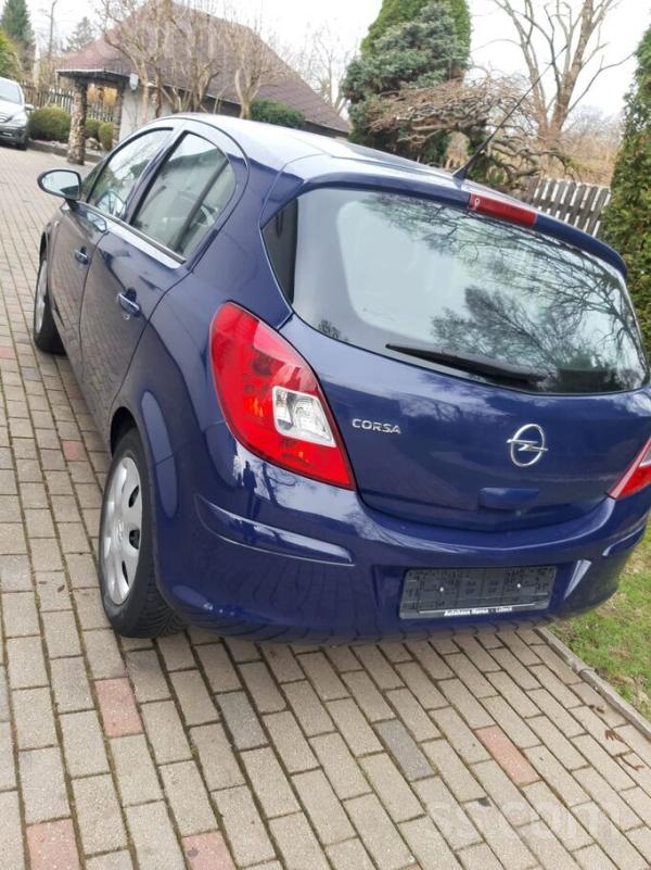 Zils Opel Corsa 2009 Rīga, ar dzinēja tilpumu 1.30 L un nobraukumu 0 tūkst. km par 1090 €, foto 6 vietnē AUTOMOTO.COM.LV