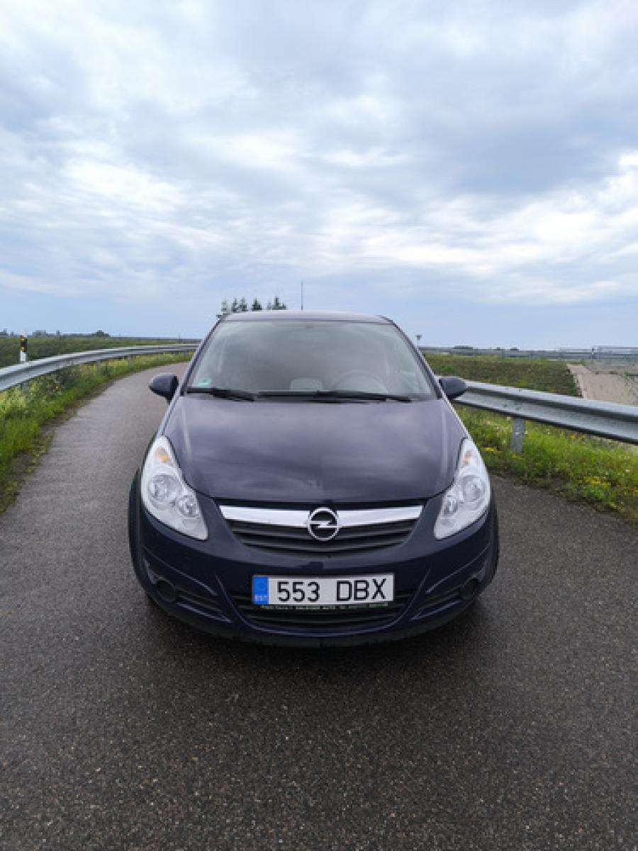 Zils Opel Corsa 2009 Jehvi, ar dzinēja tilpumu 1.20 L un nobraukumu 160 tūkst. km par 2200 €, foto 1 vietnē AUTOMOTO.COM.LV