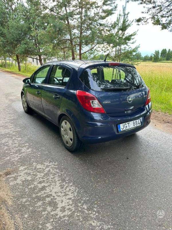Zils Opel Corsa 2009 Viļņa, ar dzinēja tilpumu 1.69 L un nobraukumu 269 tūkst. km par 1200 €, foto 9 vietnē AUTOMOTO.COM.LV