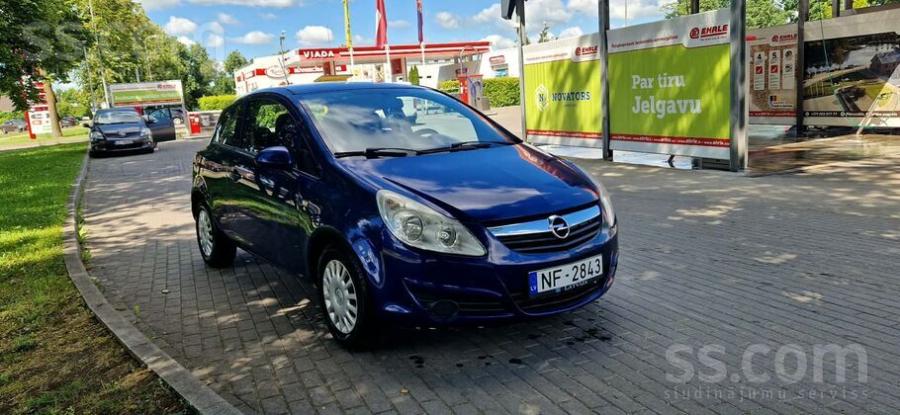 Zils Opel Corsa 2009 Jelgava, ar dzinēja tilpumu 1.30 L un nobraukumu 209 tūkst. km par 995 €, foto 3 vietnē AUTOMOTO.COM.LV