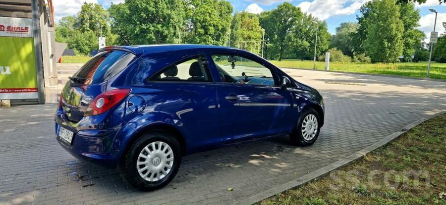 Zils Opel Corsa 2009 Jelgava, ar dzinēja tilpumu 1.30 L un nobraukumu 209 tūkst. km par 995 €, foto 5 vietnē AUTOMOTO.COM.LV