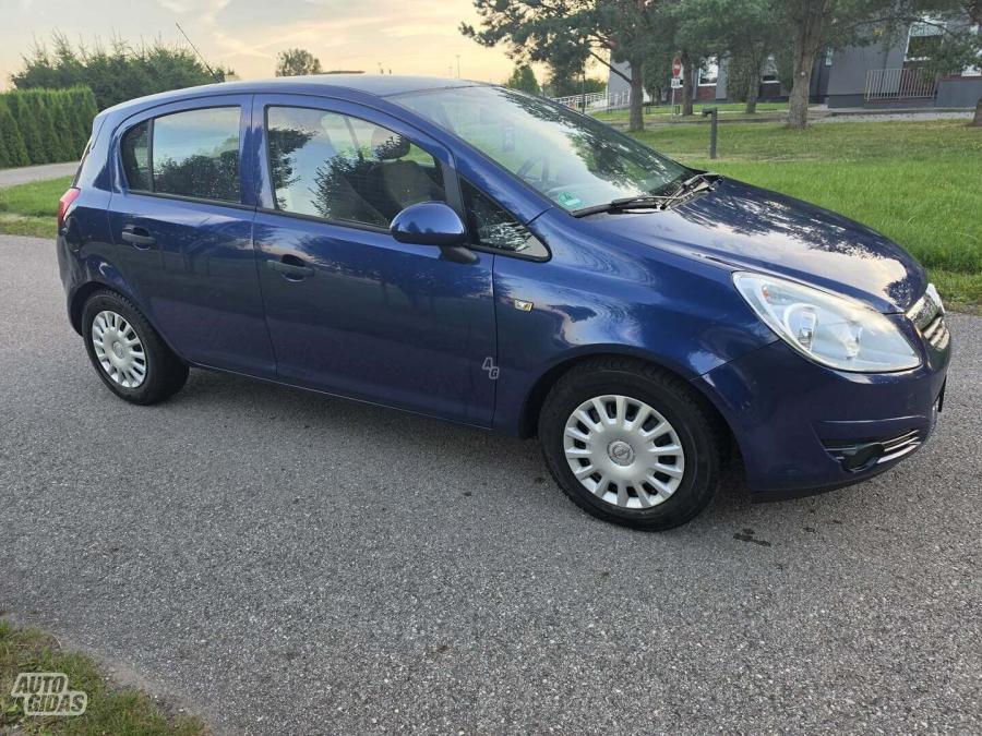 Blue Opel Corsa 2009 in Kaunas, with an engine capacity of 1.20 L and mileage of 245 thousand km for 2150 €, photo 3 on AUTOMOTO.COM.LV