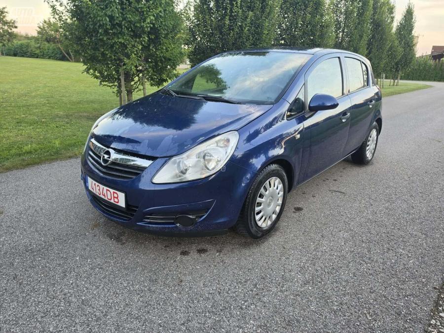 Blue Opel Corsa 2009 in Kaunas, with an engine capacity of 1.20 L and mileage of 245 thousand km for 2150 €, photo 7 on AUTOMOTO.COM.LV