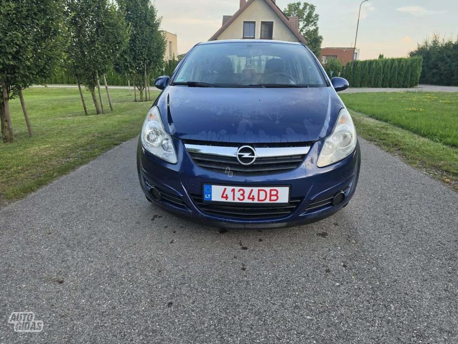 Blue Opel Corsa 2009 in Kaunas, with an engine capacity of 1.20 L and mileage of 245 thousand km for 2150 €, photo 8 on AUTOMOTO.COM.LV