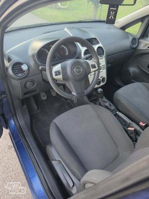 Blue Opel Corsa 2009 in Kaunas, with an engine capacity of 1.20 L and mileage of 245 thousand km for 2150 €, photo 10 on AUTOMOTO.COM.LV