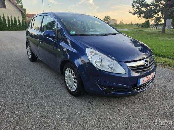 Синий Опель Корса 2009 в Каунас, объемом двигателя 1.20 л и пробегом 248 тыс. км за 1950 €, фото 1 на AUTOMOTO.COM.LV