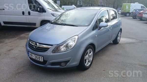 Zils Opel Corsa 2009 Rīga, ar dzinēja tilpumu 1.40 L un nobraukumu 73 tūkst. km par 2950 €, foto 1 vietnē AUTOMOTO.COM.LV