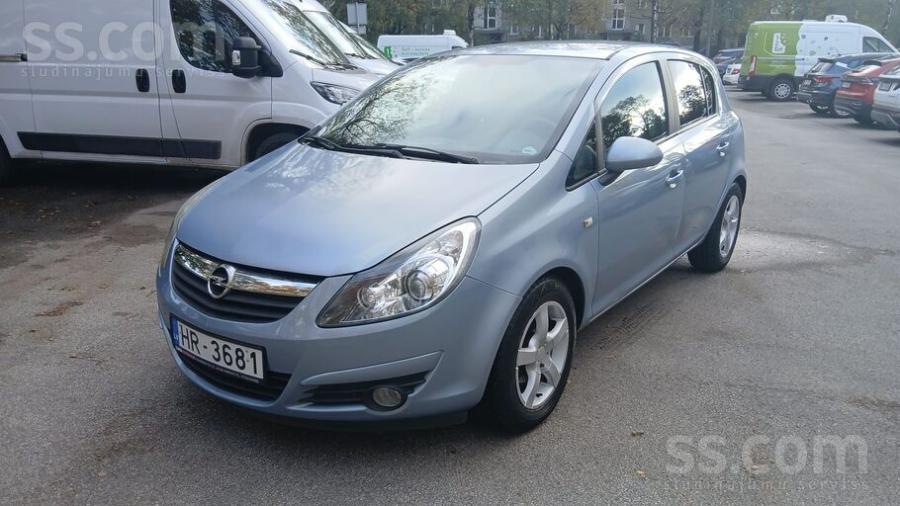 Zils Opel Corsa 2009 Rīga, ar dzinēja tilpumu 1.40 L un nobraukumu 73 tūkst. km par 2950 €, foto 1 vietnē AUTOMOTO.COM.LV