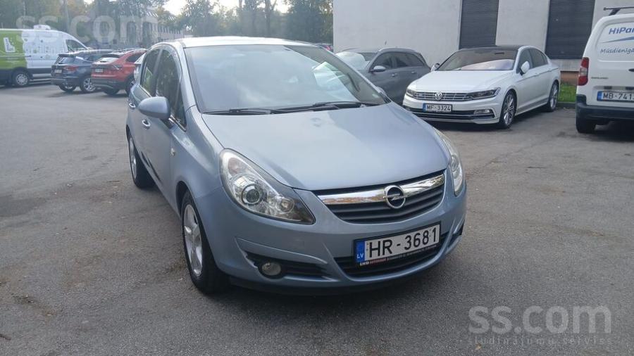 Zils Opel Corsa 2009 Rīga, ar dzinēja tilpumu 1.40 L un nobraukumu 73 tūkst. km par 2950 €, foto 8 vietnē AUTOMOTO.COM.LV