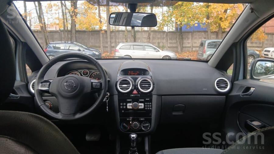 Zils Opel Corsa 2009 Rīga, ar dzinēja tilpumu 1.40 L un nobraukumu 73 tūkst. km par 2950 €, foto 15 vietnē AUTOMOTO.COM.LV