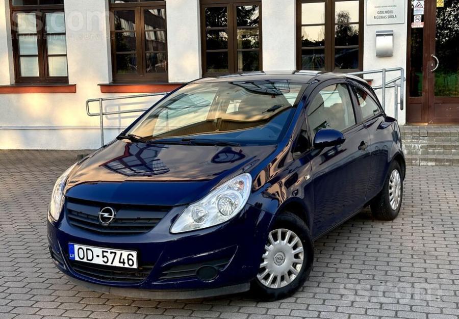 Zils Opel Corsa 2010 Jelgava, ar dzinēja tilpumu 1.30 L un nobraukumu 200 tūkst. km par 1500 €, foto 1 vietnē AUTOMOTO.COM.LV