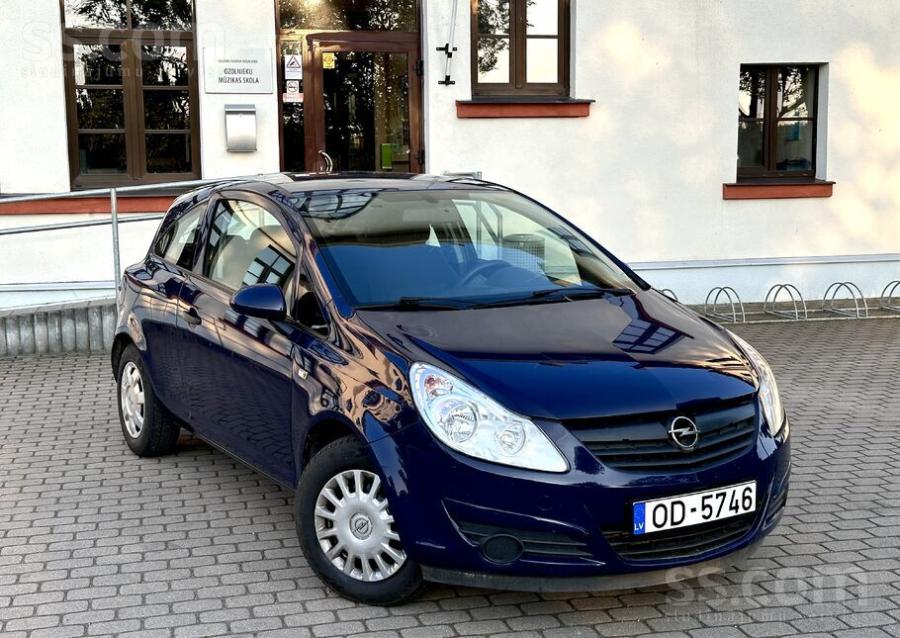 Zils Opel Corsa 2010 Jelgava, ar dzinēja tilpumu 1.30 L un nobraukumu 200 tūkst. km par 1500 €, foto 3 vietnē AUTOMOTO.COM.LV