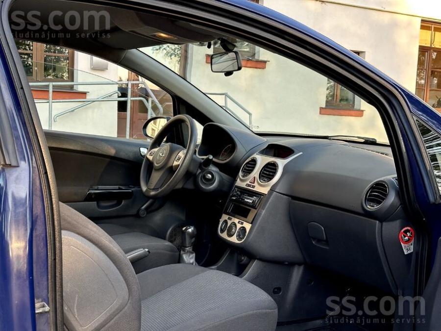 Zils Opel Corsa 2010 Jelgava, ar dzinēja tilpumu 1.30 L un nobraukumu 200 tūkst. km par 1500 €, foto 8 vietnē AUTOMOTO.COM.LV