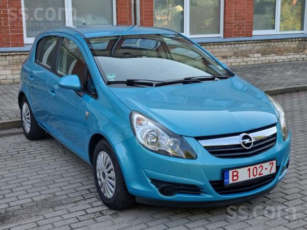 Blue Opel Corsa 2010 in Ogre, with an engine capacity of 1.40 L and mileage of 93 thousand km for 3550 €, photo 3 on AUTOMOTO.COM.LV