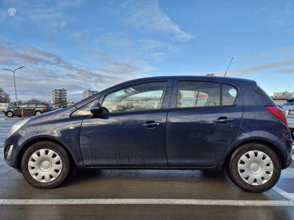 Blue Opel Corsa 2013 in Vilnius, with an engine capacity of 1.25 L and mileage of 162 thousand km for 3200 €, photo 5 on AUTOMOTO.COM.LV