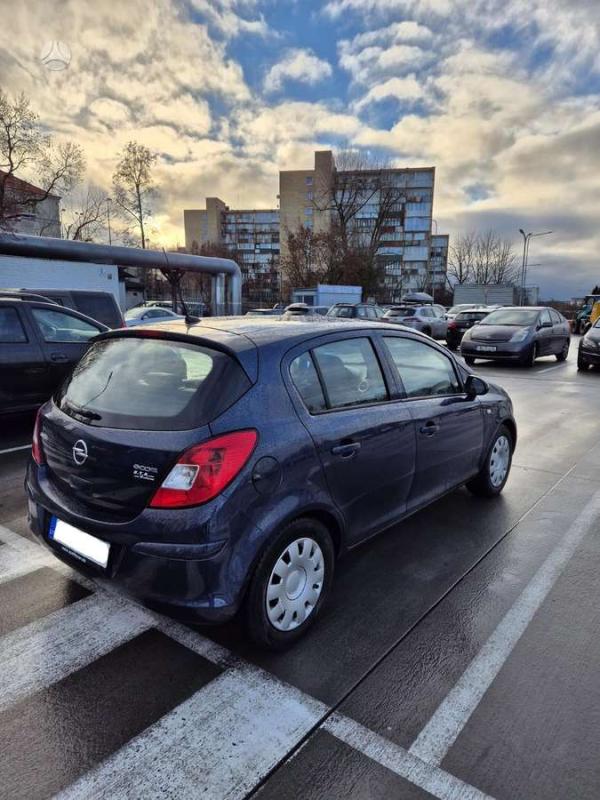 Blue Opel Corsa 2013 in Vilnius, with an engine capacity of 1.25 L and mileage of 162 thousand km for 3200 €, photo 6 on AUTOMOTO.COM.LV